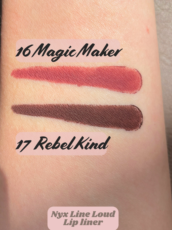 Best Affordable Longwear Lip Liner? NYX Line Loud Lip Liner Review ...